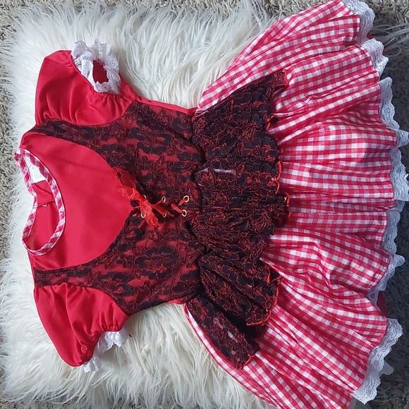 Source Unknown | Costumes | 3t Renaissance Dress Riding Hood Bar Wench ...